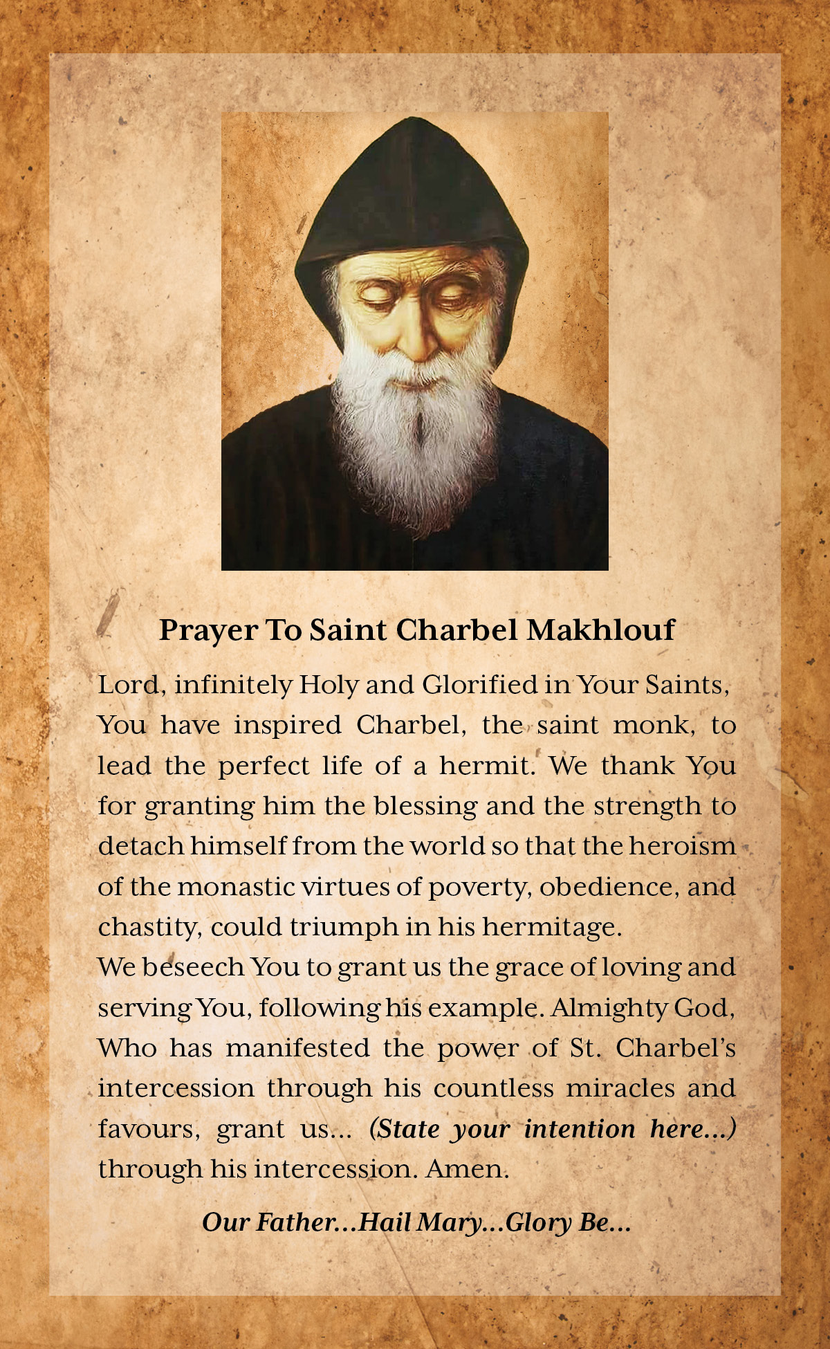 St. Charbel Makhlouf – A Saint of Miracles – Secretarius Gaudium